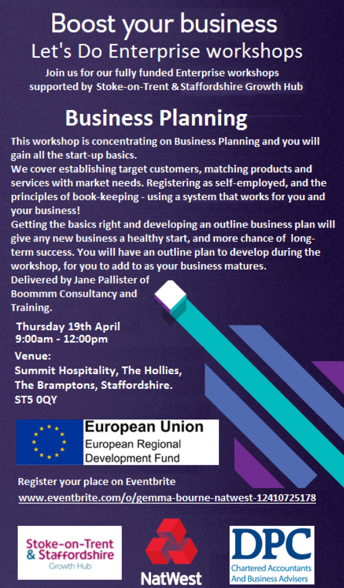 Get the basics of Business Planning right at free event | DPC